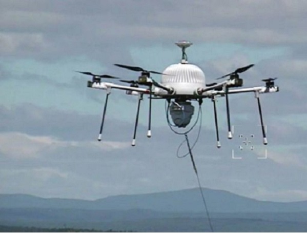 Tethered drones can implement several core technologies of high ...